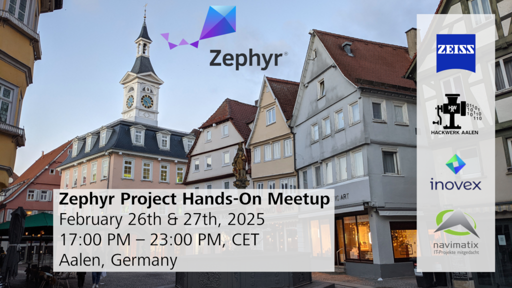 Zephyr Project Hands-On Meetup – Zephyr Project