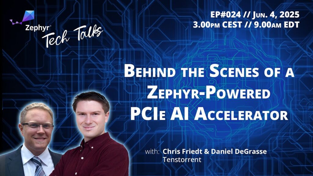 Behind the Scenes of a Zephyr-powered PCIe AI Accelerator – Zephyr Project